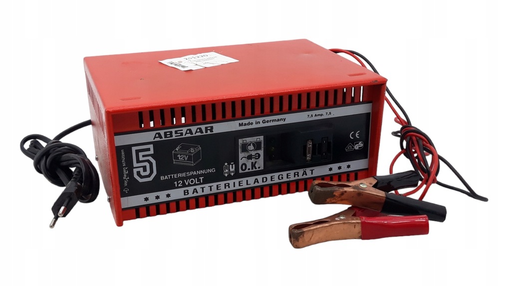 Prostownik ładowarka do akumulatorów Absaar 12V 5A - 14275247635 ...