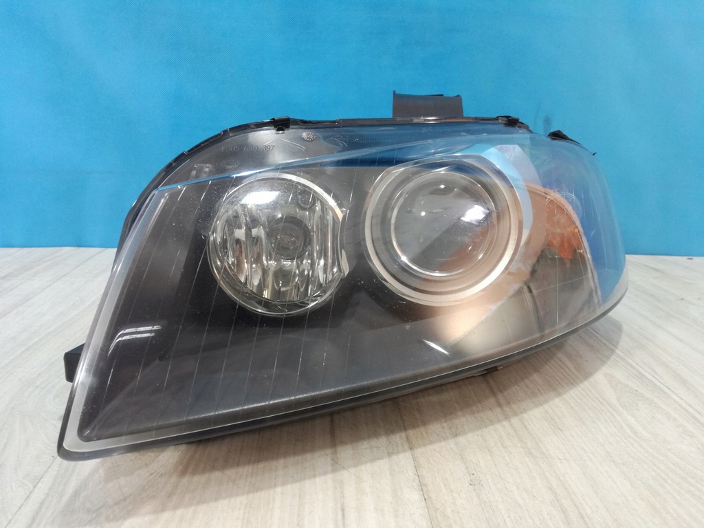 Audi A3 8P lampa reflektor Bi Xenon lewa anglik - 12335872104 - oficjalne archiwum Allegro