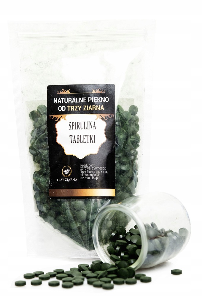 SPIRULINA TABLETKI 250g ALGI VITALACTIVE_PL - 12997499937 - oficjalne ...