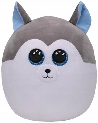 Maskotka Poduszka Piesek Husky Slush Squishy Ty - 30x22cm - 15027447305 ...