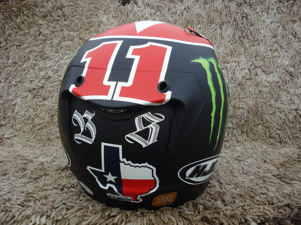 Kask motocyklowy HJC Rpha 10 Ben Spies Monster M - 7076772881 ...