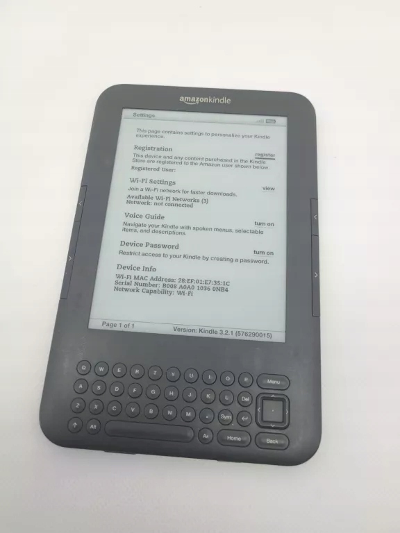 CZYTNIK EBOOK AMAZON KINDLE D00901 - 14470790107 - oficjalne archiwum ...