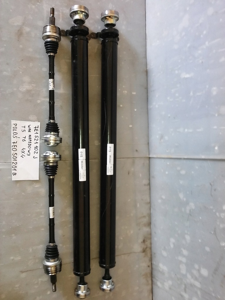 WAŁ NAPĘDOWY PODPORA PRZEGUB T5 T6 2.0 TDI BiTDI - 10474094648 ...