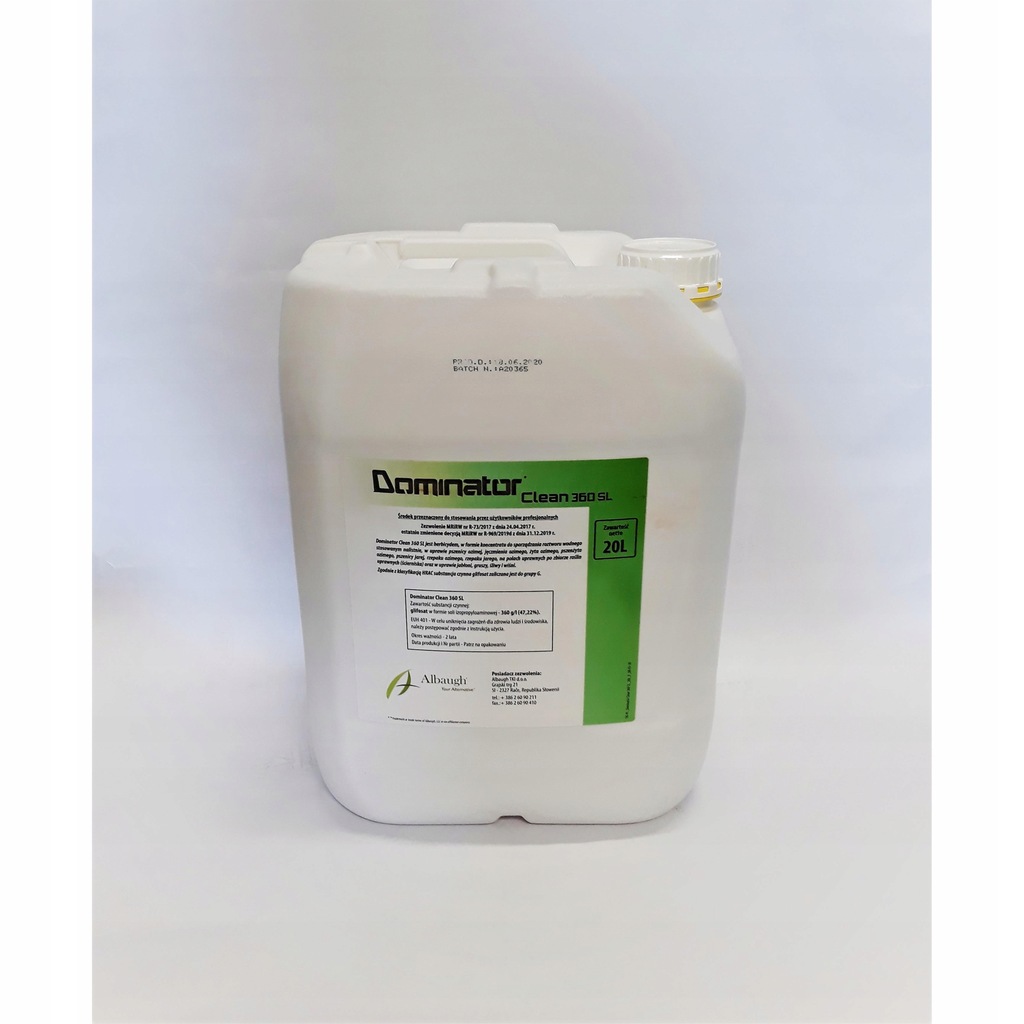 DOMINATOR CLEAN 360 SL 20l HURAGAN CHWASTY TOTAl - 12141979483 ...