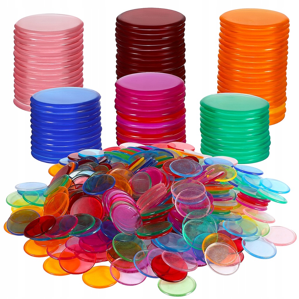 Magnetic Chips Counting Coins Round Chip 400 Pcs - 13463611022 ...