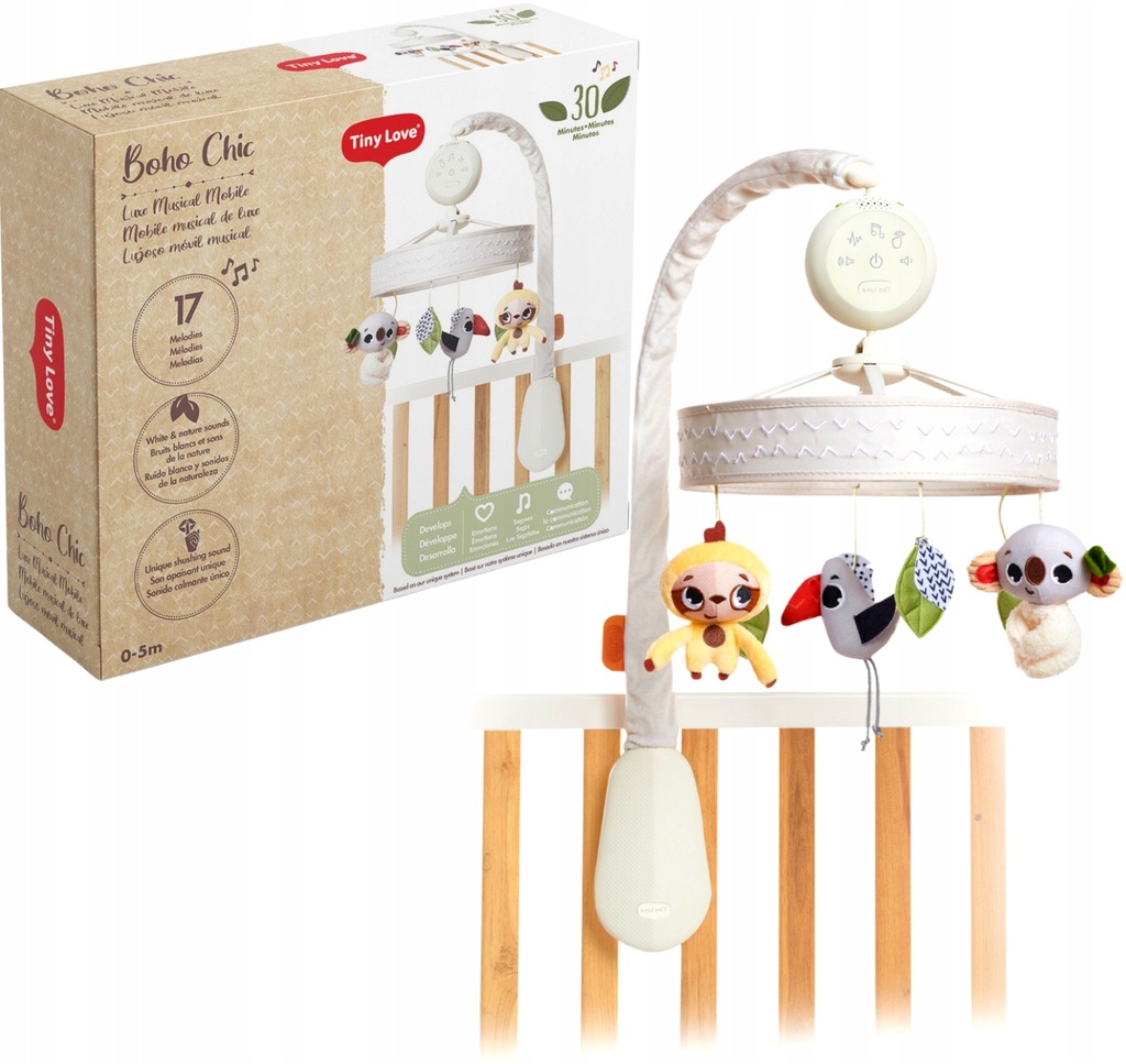 TINY LOVE BOHO CHIC KARUZELKA KARUZELA DO ŁÓŻECZKA - 12654032354 ...