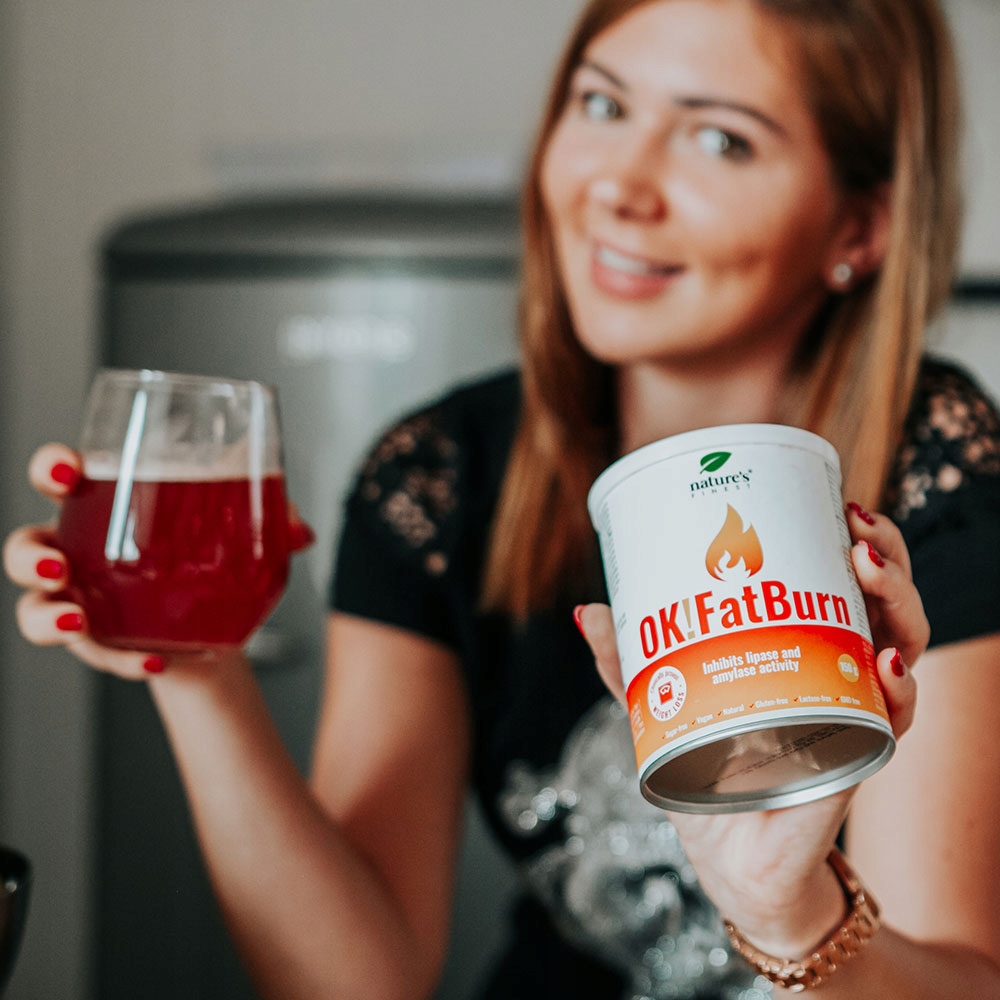 Nature's Finest OK! FATBURN proszek 150g - 11591818188 - oficjalne ...