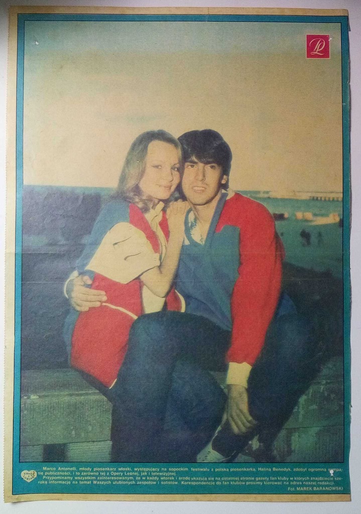 Plakat Marco Antonelli Halina Benedyk - 11865913953 - oficjalne ...