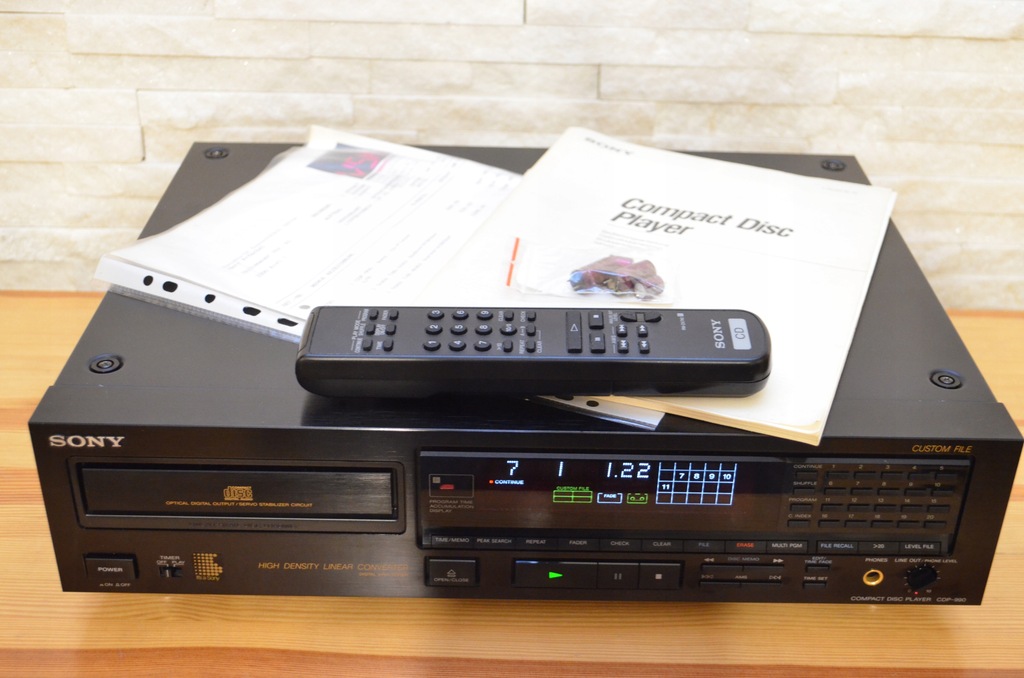 cd SONY CDP-990 - Idealny ,1właściciel,Serwisowany - 11364374488 ...
