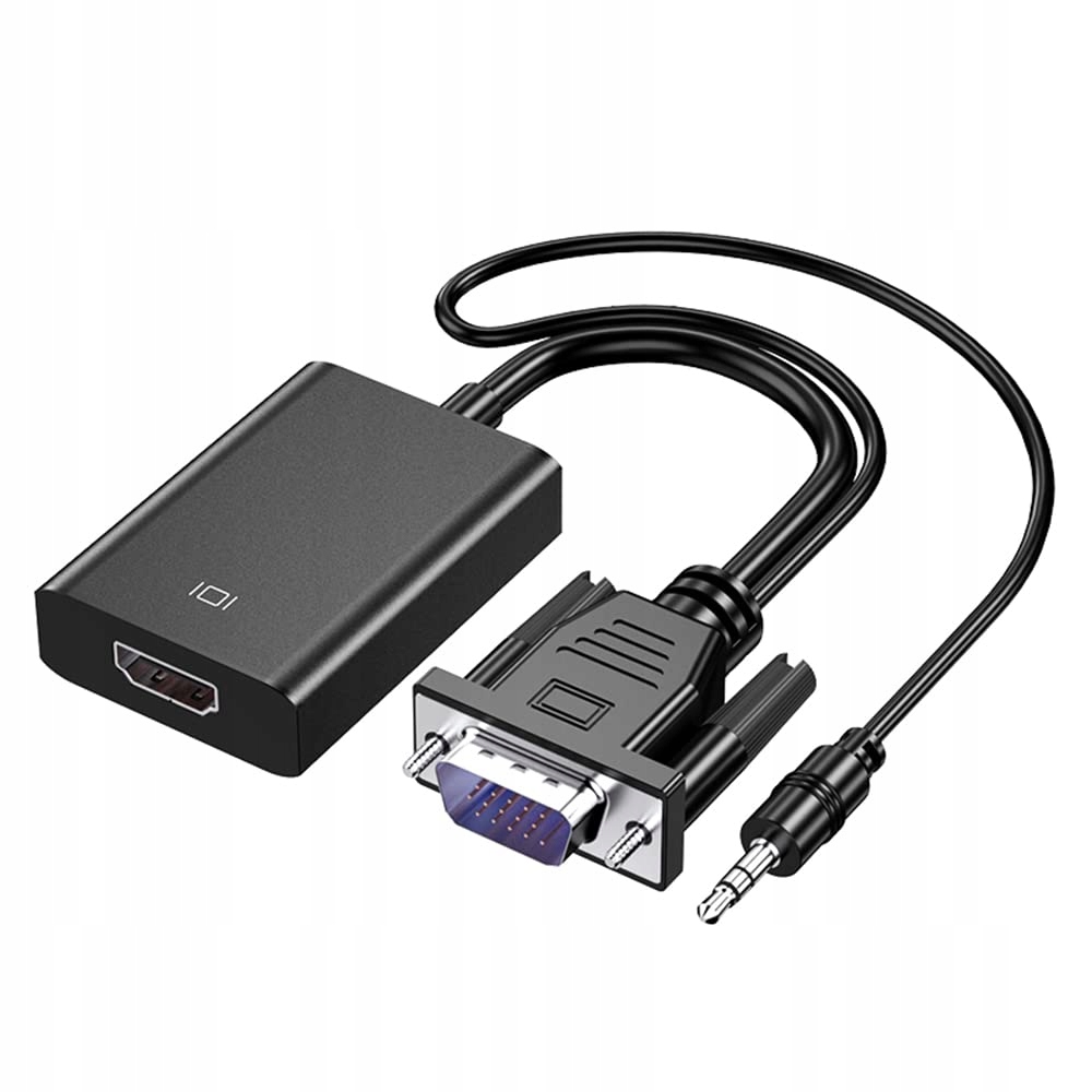 Adapter VGA na HDMI z konwerterem - 15226224330 - oficjalne archiwum ...