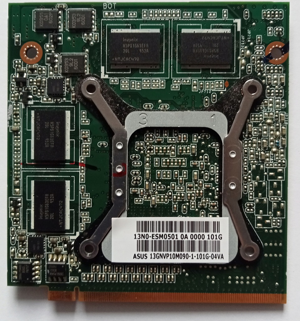 Karta graficzna Nvidia GeForce 9600M GT 4257 - 12830937623 - oficjalne ...