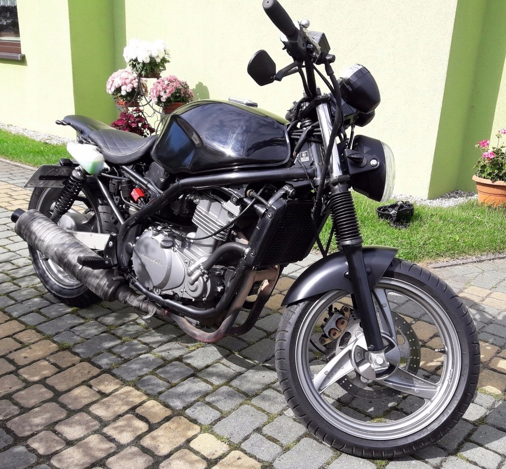Kawasaki ER500 Bober Cafe Reicer - 8083886891 - oficjalne archiwum Allegro