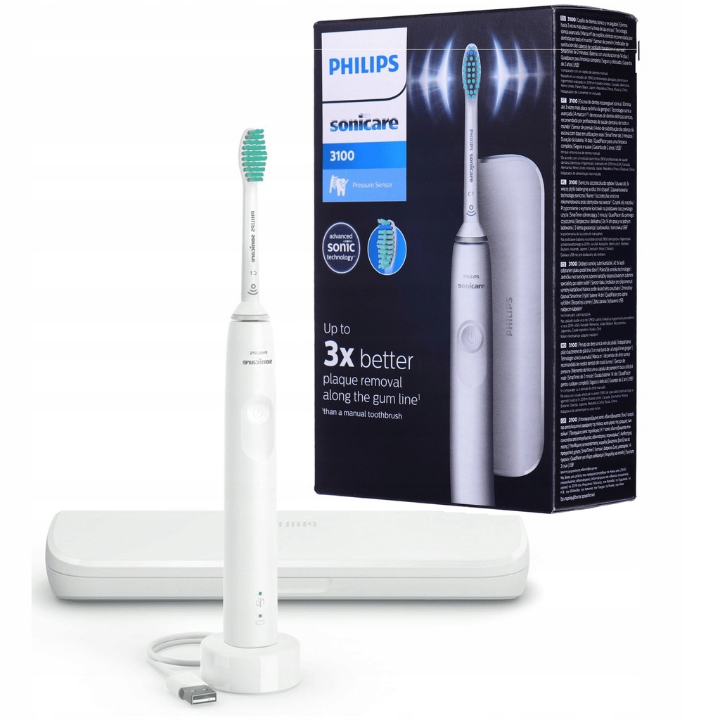 Szczoteczka soniczna Philips HX3673/13 - 12436141922 - oficjalne archiwum Allegro