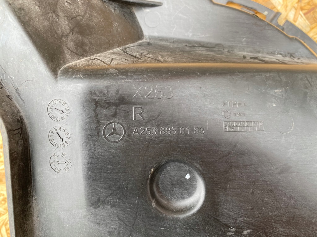 WLOT POWIETRZA PRAWY A2538850163 MERCEDES GLC X253 - 10771300608 ...