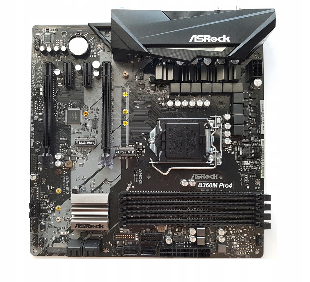 Płyta główna ASRock B360M PRO4 Micro ATX [0730] - 14662396343 ...