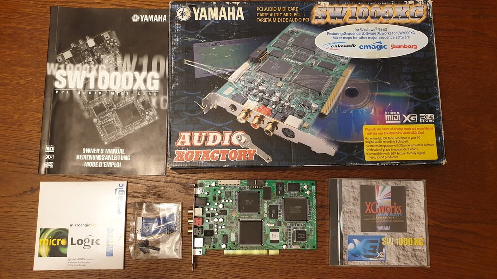 Купить Синтезатор Yamaha SW1000XG, PCI, MIDI + XGworks: отзывы, фото и ...