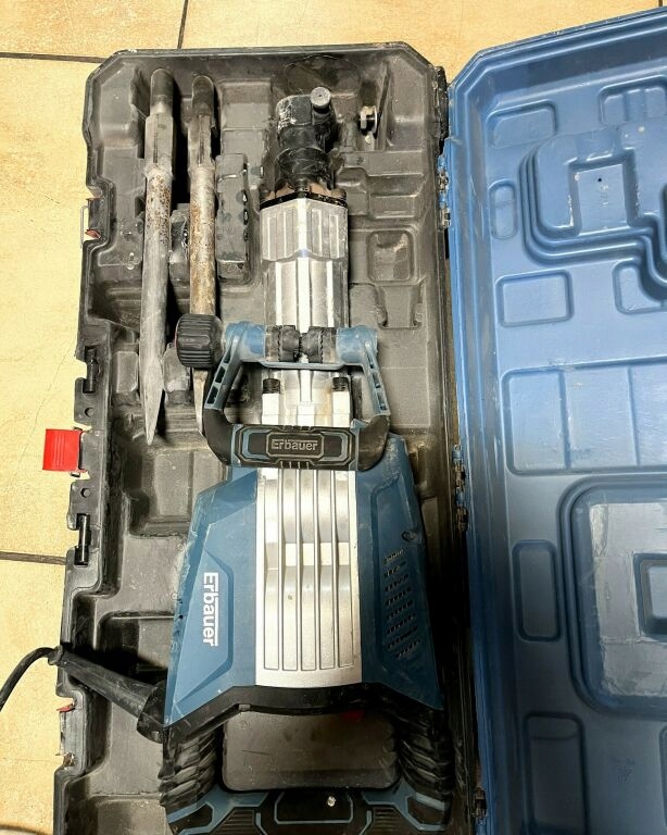 MŁOT WYBURZENIOWY ERBAUER 1750 W WALIZKA - 11940342208 - oficjalne ...