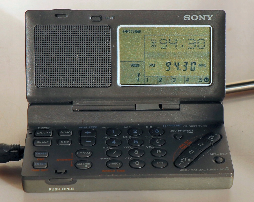 Radio Globalne Sony ICF-SW100 unikat XXX-Rare - 13391472911 - oficjalne ...