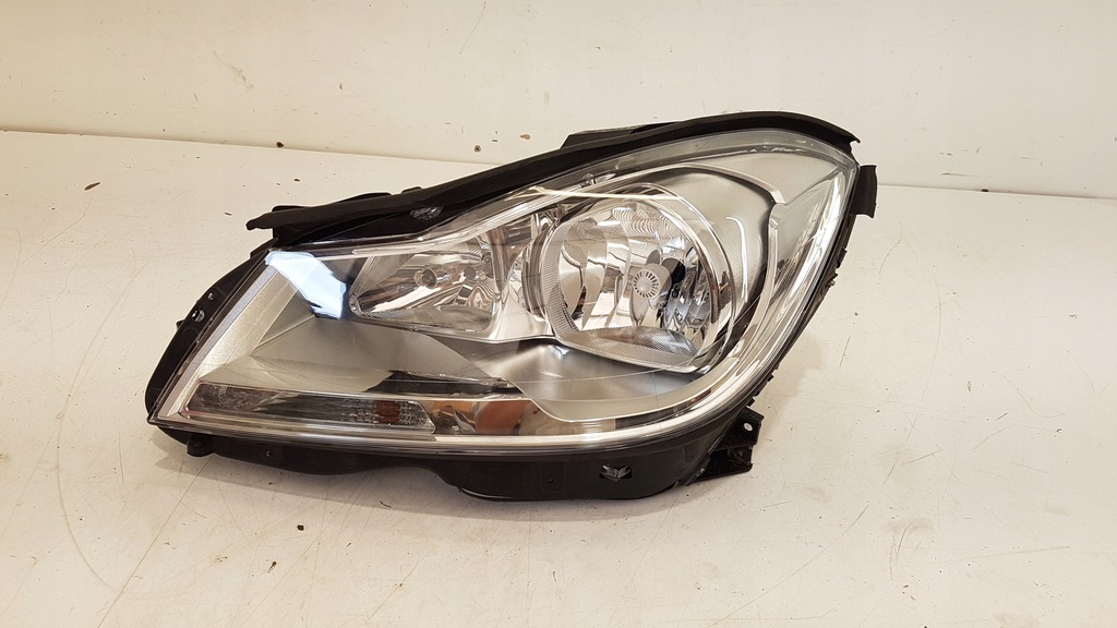 MERCEDES C KLASA W204 LIFT LAMPA LEWA PRZOD PRZEDNIA ORGINAL LADNA ...