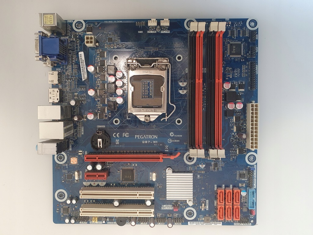 Płyta główna PEGATRON Q87-M1 s1150 DDR3 USB3.0 BCM - 10655502504 ...