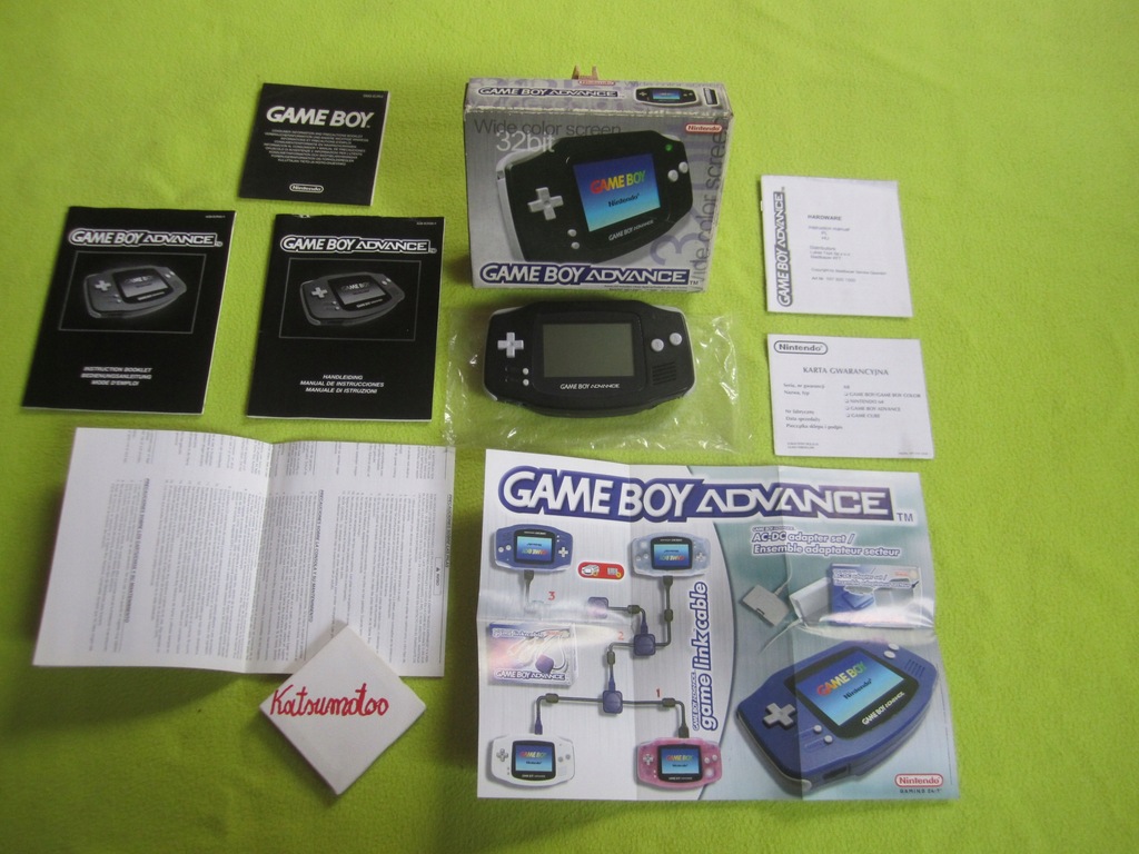 Купить Nintendo Game Boy GB Advance Box PL Идеальная консоль: отзывы ...