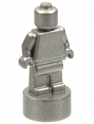 Lego 90398 statuetka srebrna Metallic Silver - 11866886075 - oficjalne ...