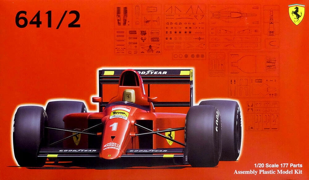Ferrari 641/2 (Mexican GP/French GP) 1:20 Fujimi - 12677524204 ...