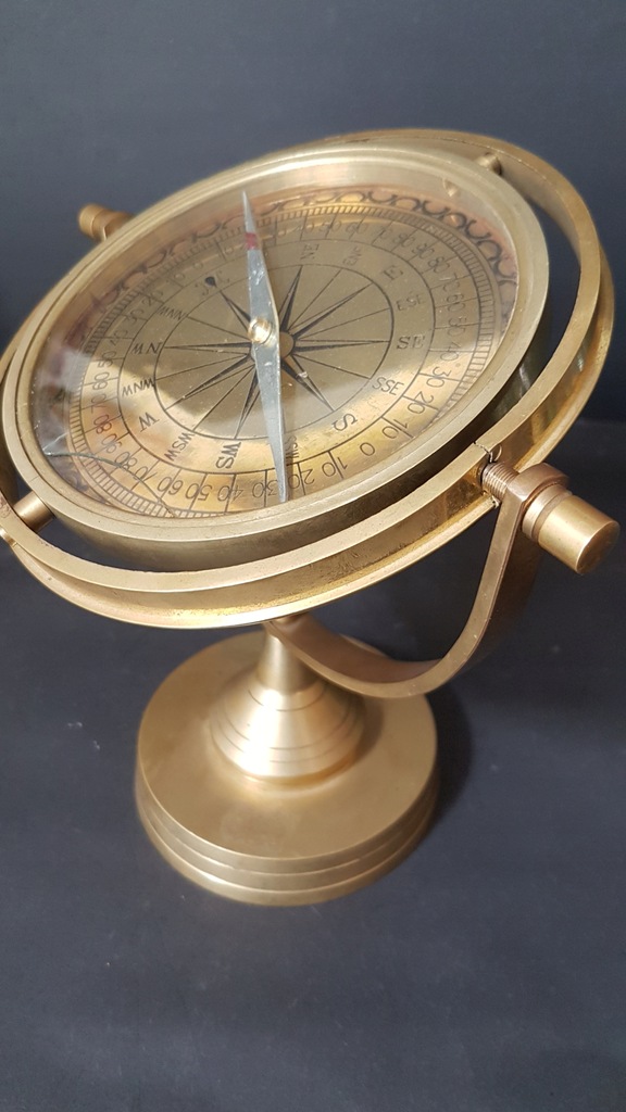 Stara mosiężna Busola vintage design - 12452375936 - oficjalne archiwum ...