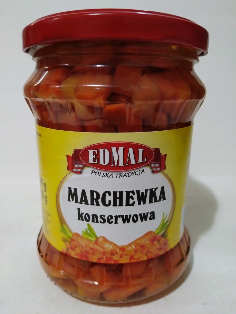 Marchewka konserwowa 0,5l Edmal - 9895719895 - oficjalne archiwum Allegro