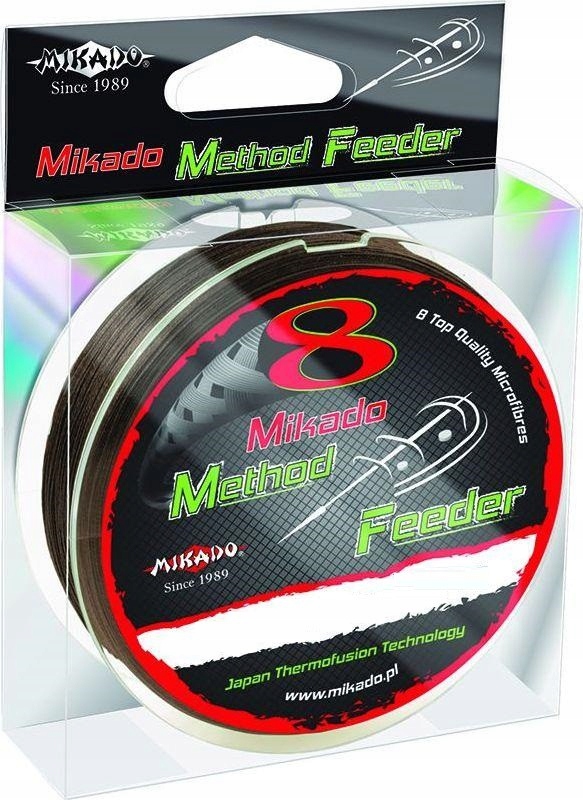 Plecionka Mikado Octa 8 Method Feeder brązowa 0.14 | 10.15kg | 300 | Z45-01 - 15238362727 ...