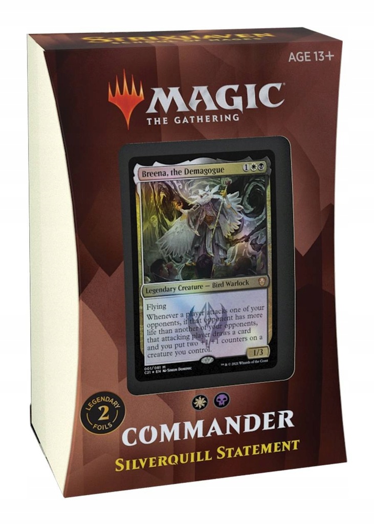 MTG Commander 2021 - Silverquill Statement - 13565852756 - oficjalne ...