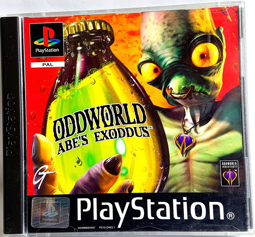 ODDWORLD ABE'S EXODDUS - SUPER STAN - GRA PSX ! - 12432375651 ...