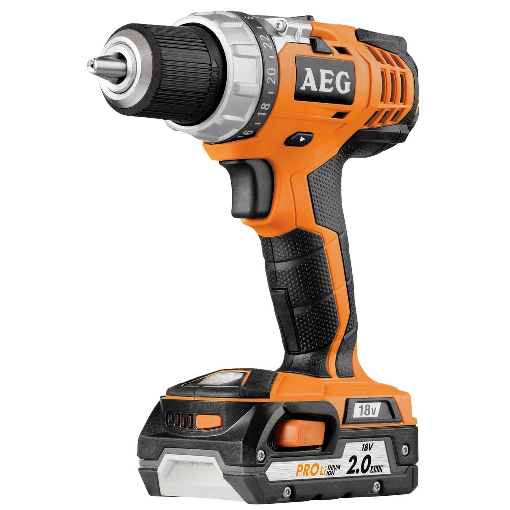 WIERTARKO WKRĘTARKA AEG BS 18C 2x Li-Ion 60 Nm 18V - 7136420050 - oficjalne archiwum Allegro