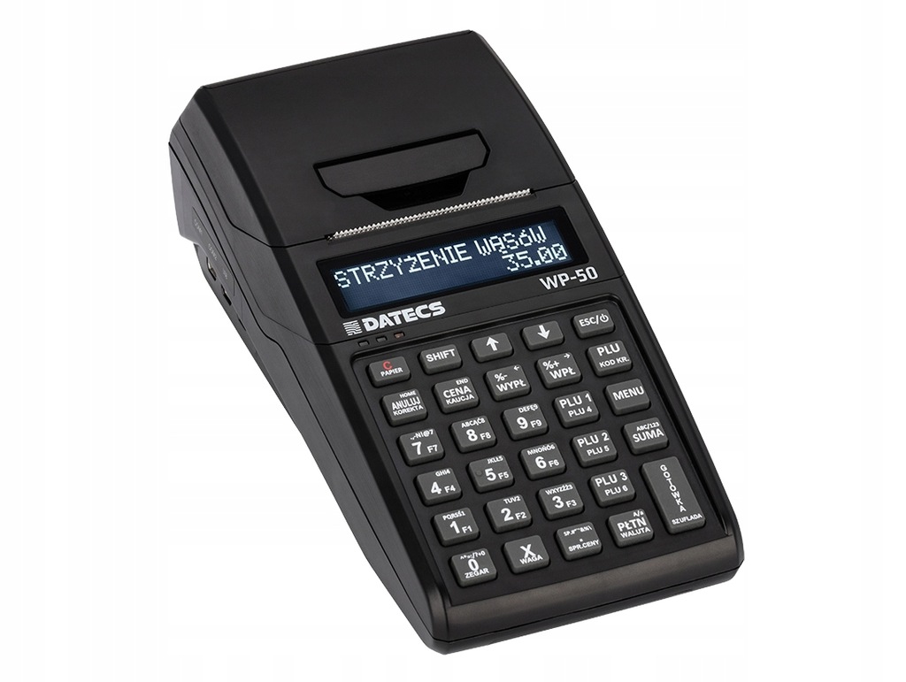 Kasa Fiskalna Online przenośna DATECS WP-50 GSM - 8761476368 - oficjalne archiwum Allegro