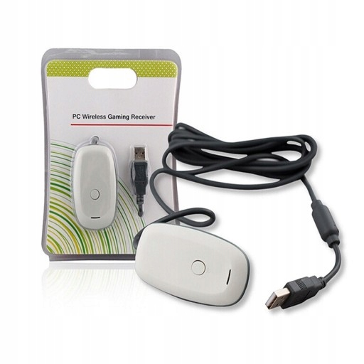 ADAPTER ODBIORNIK DO PADA XBOX 360 PC USB WIN10 - 11073476769 ...