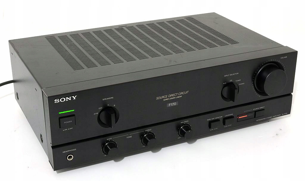 SONY TA-F170 WZMACNIACZ STEREO GRA ALE... - 12636808719 - oficjalne ...
