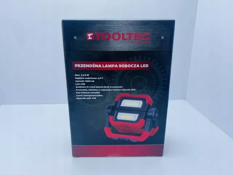 PRZENOŚNA LAMPA ROBOCZA LED TOOLTEC - 12391215249 - oficjalne archiwum ...
