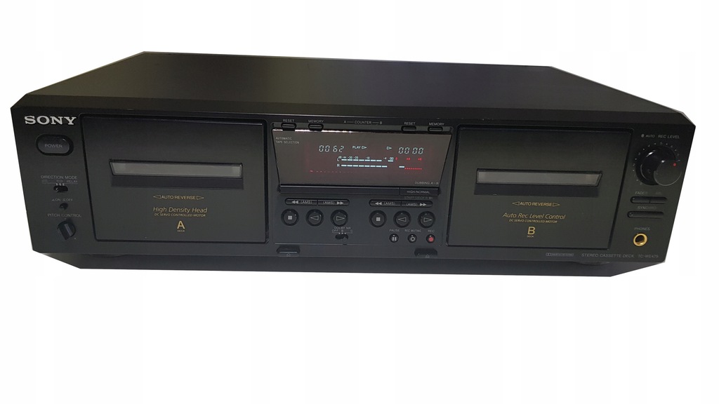 Sony TC WE475 475 dwukasetowy magnetofon deck - 8961466939 - oficjalne ...