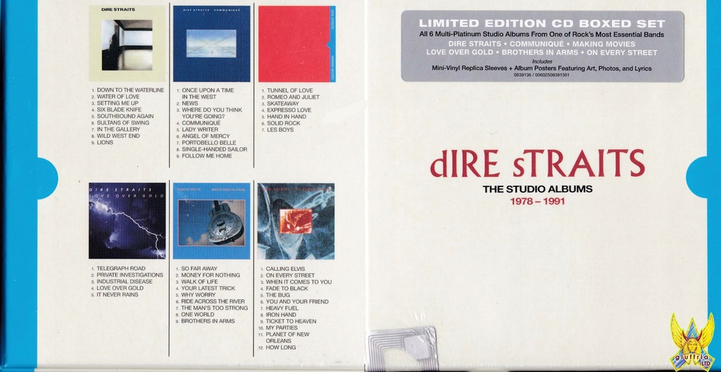 DIRE STRAITS - The Studio Albums 1978-1991 (6CD) - 12139294595 ...