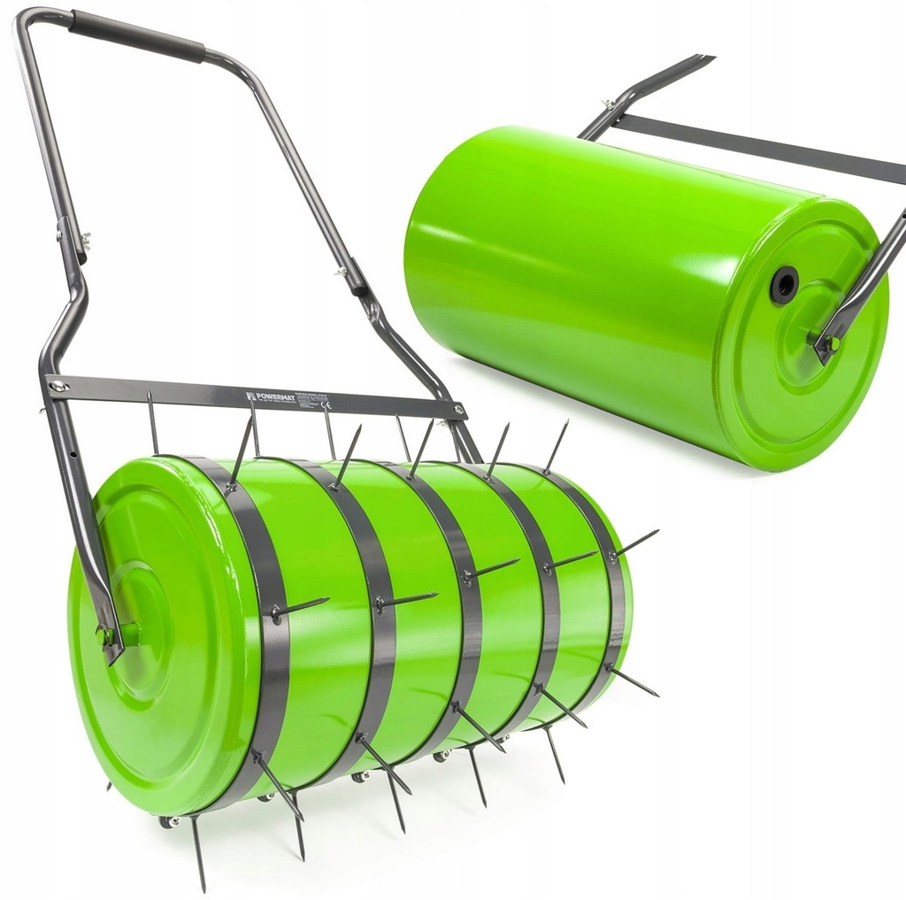 WALEC OGRODOWY DO TRAWY AREATOR RĘCZNY Z KOLCAMI - 13283155147 ...