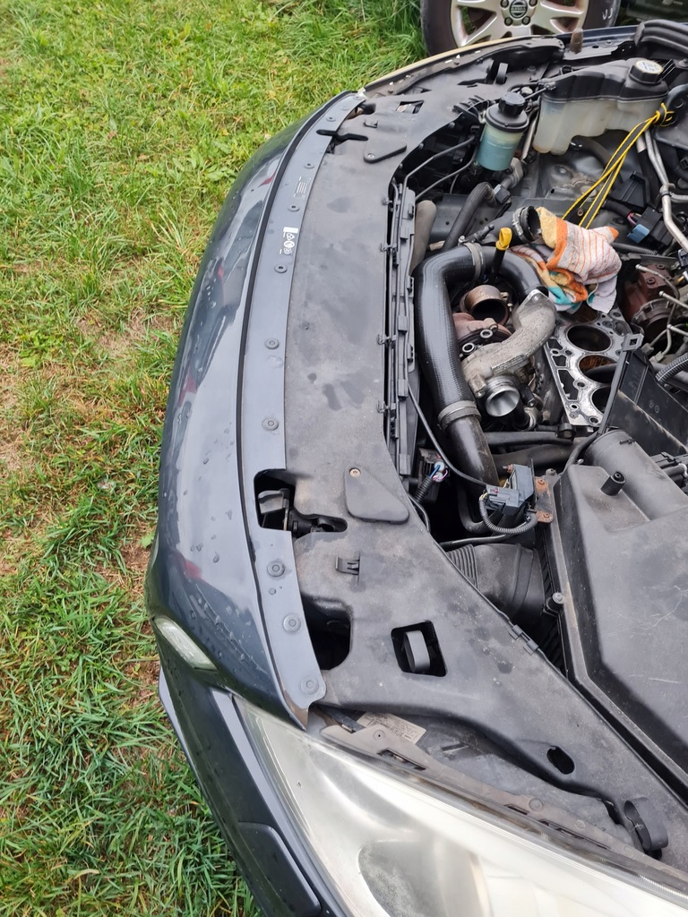 KOMPLETNY PRZOD MASKA.ZDERZAK VOLVO V60 S60 R DESIGN SZARY GRAFIT 492 ...