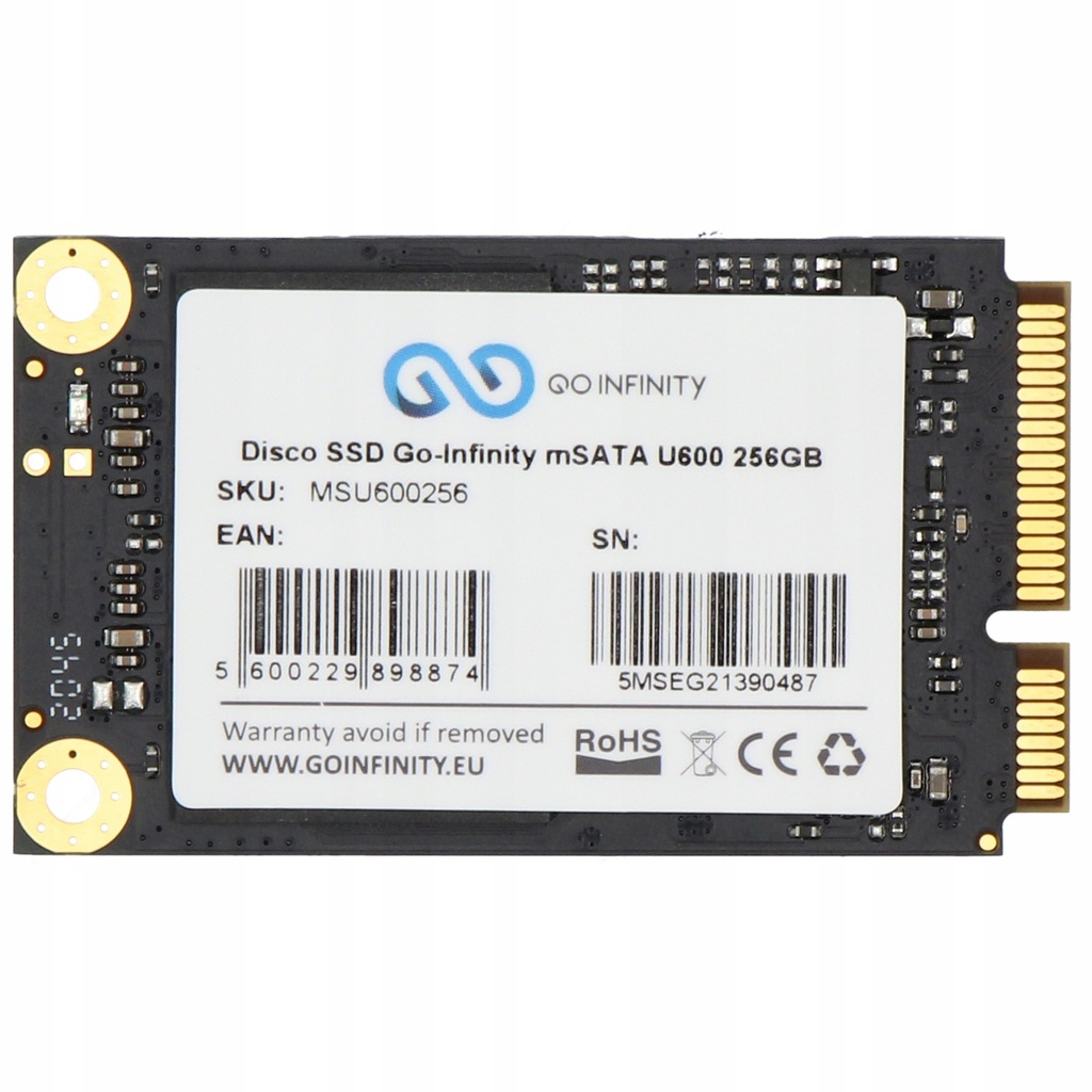 DYSK SSD GO-INFINITY MSATA 256GB - 13422200481 - oficjalne archiwum Allegro