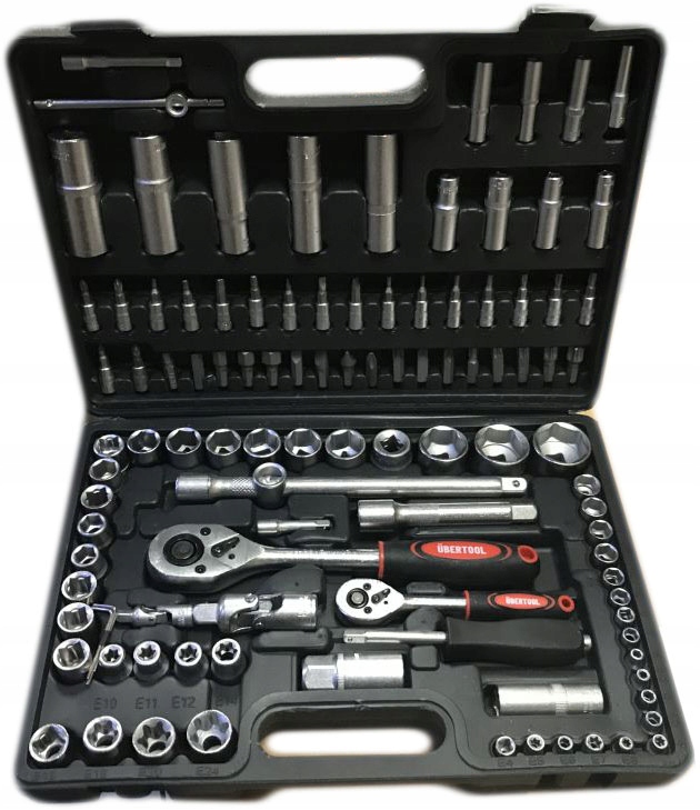 ZESTAW KLUCZY NASADOWYCH 108 EL WALIZKA - 13175794070 - oficjalne archiwum Allegro