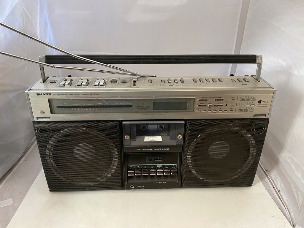 RADIOMAGNETOFON SHARP GF-9595 - 13678562039 - oficjalne archiwum Allegro