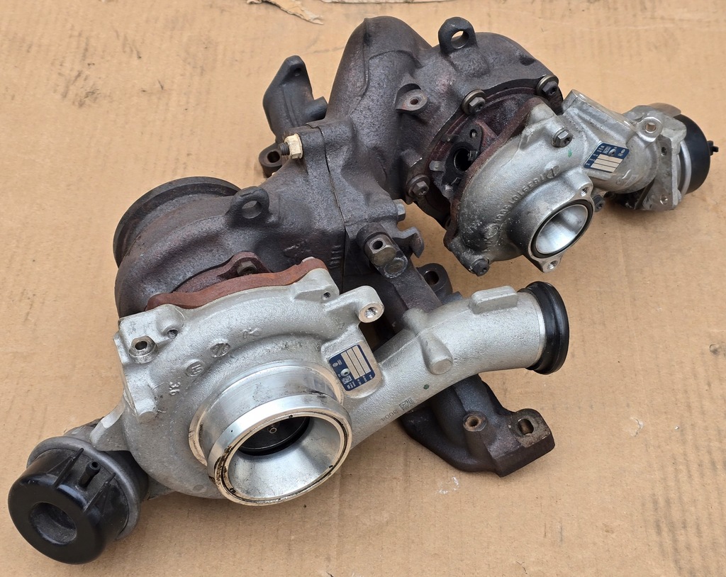 VW CRAFTER MAN T6 TURBINA BITURBO TURBOSPRĘŻARKA 2,0 TDI 18509700015 ...