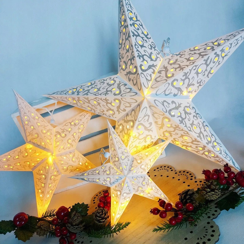 Brokatowa gwiazda papierowa 40 cm - 11502682012 - oficjalne archiwum ...