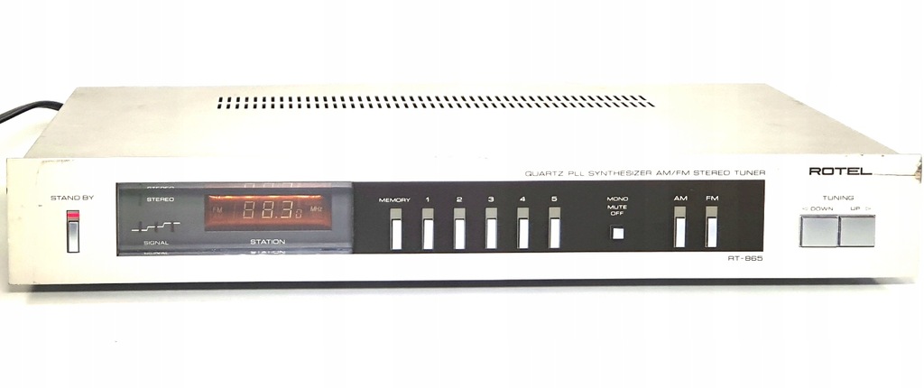 tuner cyfrowy radio ROTEL RT 865 - 9315625466 - oficjalne archiwum Allegro