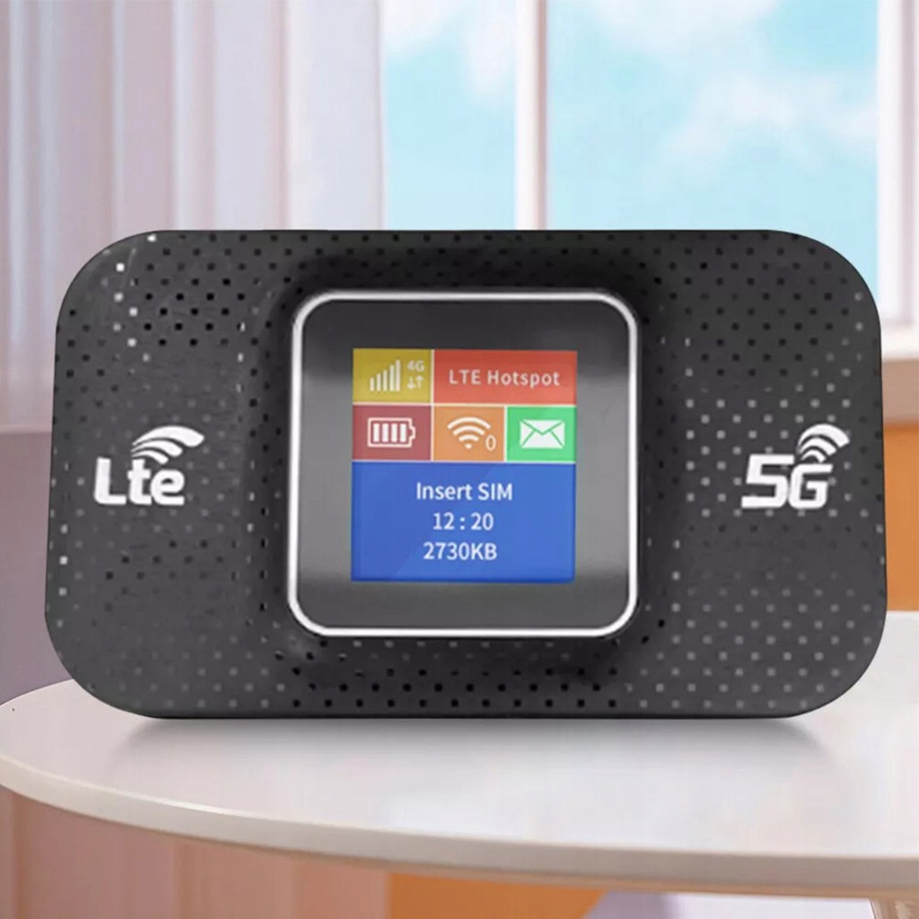 150MBPS PRZENOŚNY MODEM ROUTER MOBILNY WIFI 4G LTE NA KARTĘ SIM 3650 ...