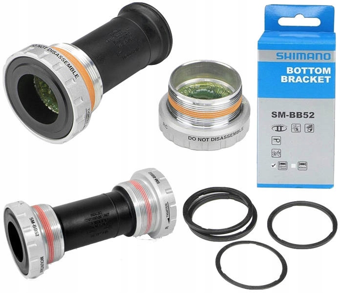 SHIMANO SM-BB52 Suport Hollowtech II Deore BSA - 12435285146 - oficjalne archiwum Allegro