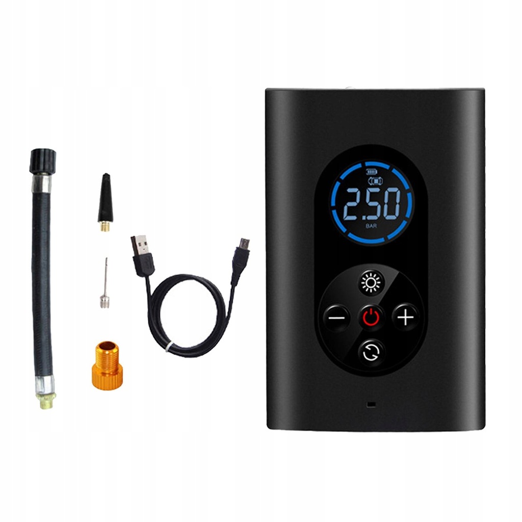 Wireless Electric 150PSI Mini Air Inflator 4000mAh - 13241054418 ...